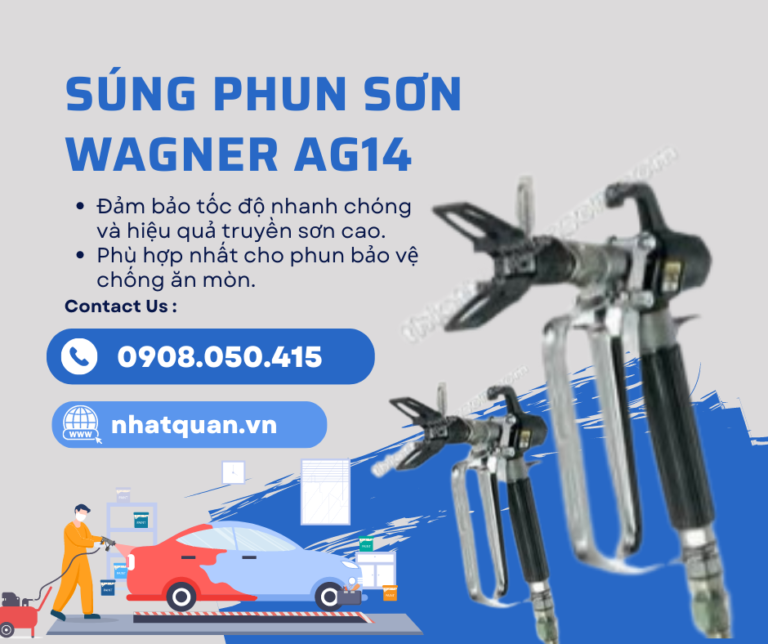 Súng Phun Sơn Wagner AG14 Ở Vĩnh Long Giá Bán Tốt Nhất Thị Trường ...