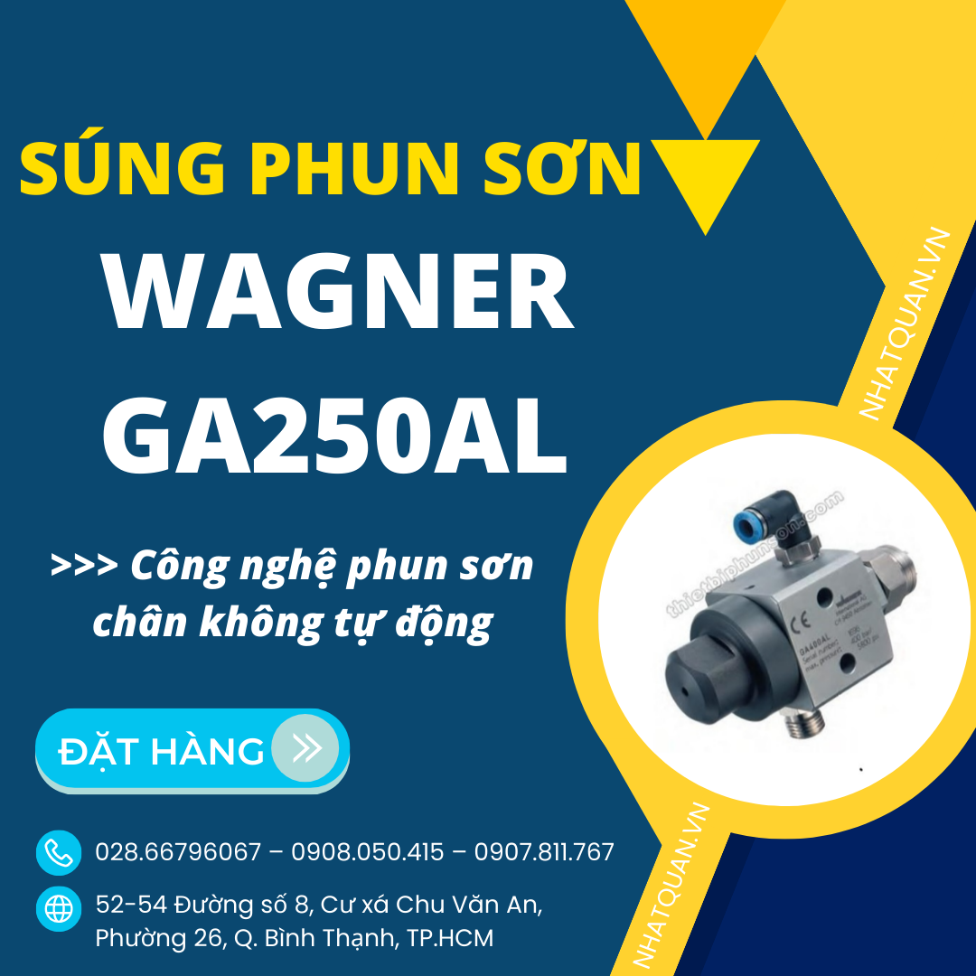 Giá Súng Phun Sơn Wagner GA250Al Tại Tây Ninh - CÔNG TY CỔ PHẦN CÔNG ...